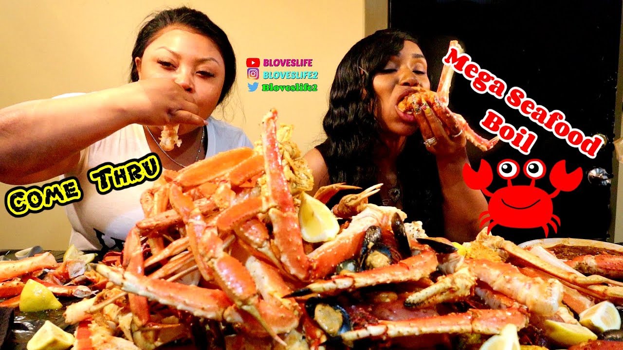 I devour seafood boil with Shekinah Jo from Love and Hip Hop