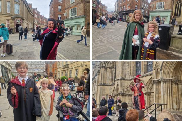 PICTURES: Wizards and witches parade through the streets of York