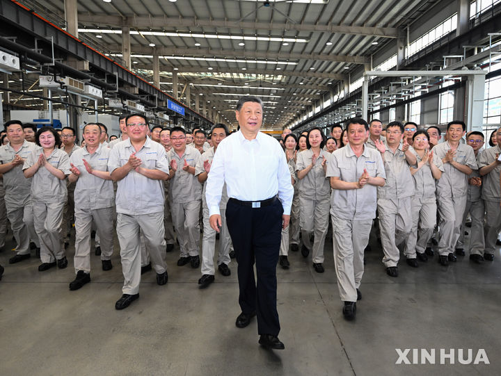 中 8월 제조업 PMI 49.4…제조업 위축 국면 지속