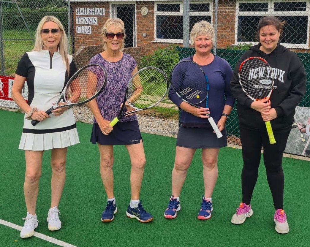 Hailsham Tennis Club ladies enjoy comprehensive win against Newick