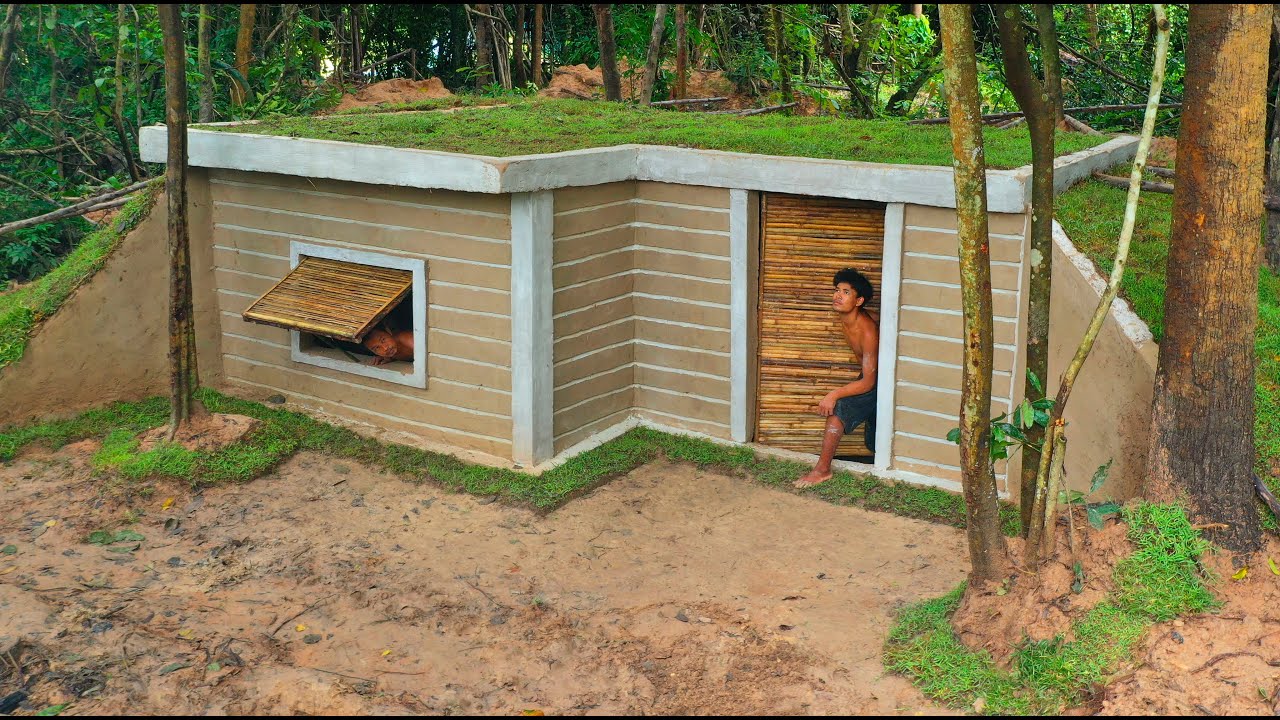 Primitive Builders Create a Stunning Underground Villa That Feels Like ...