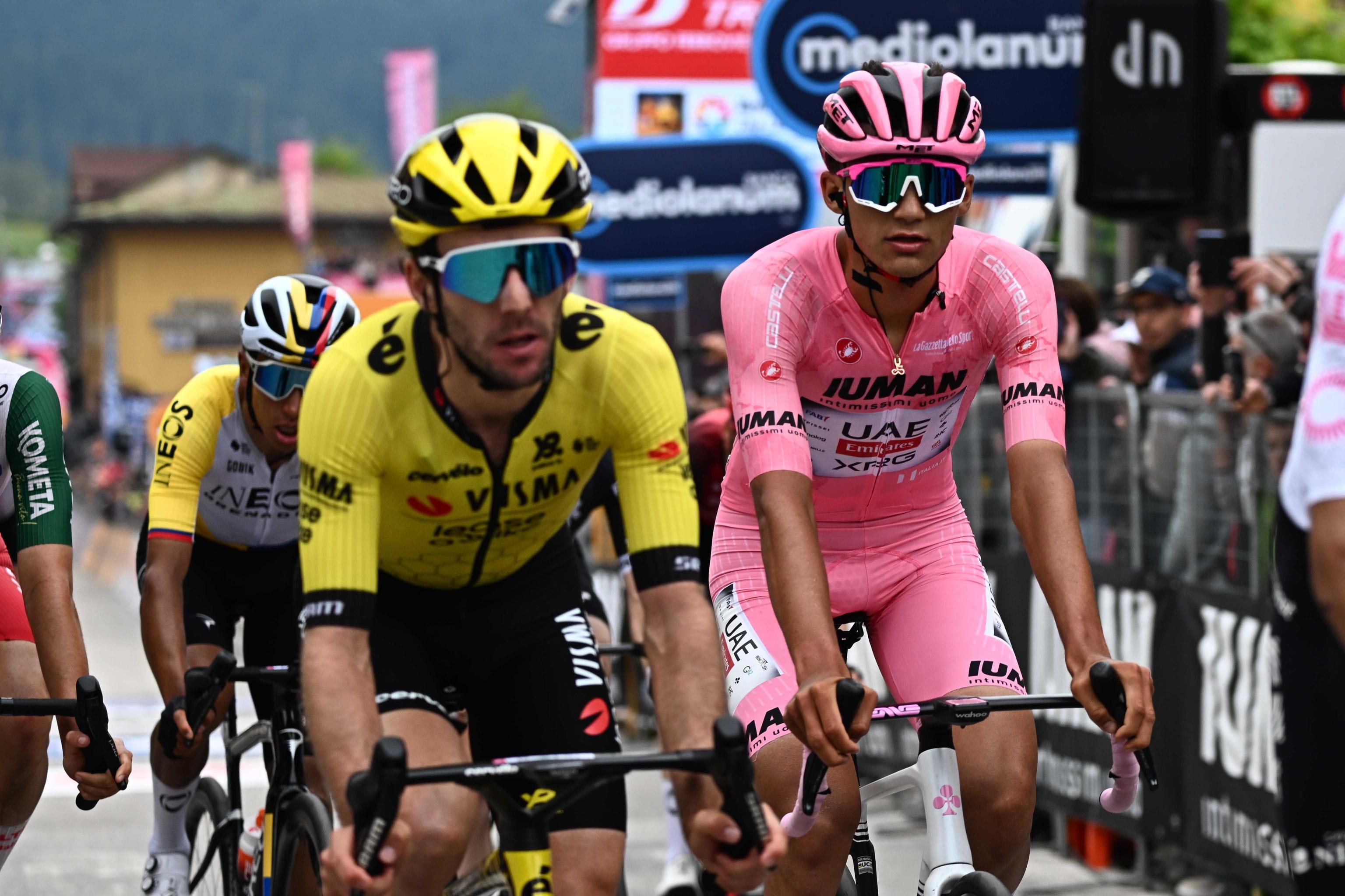 Il Giro d'Italia oggi arriva in Trentino