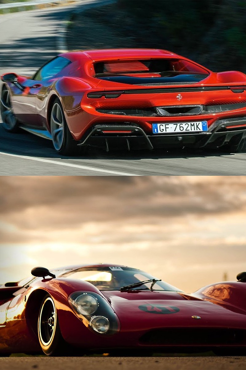 Ferrari 296 GTB vs Broadley T76