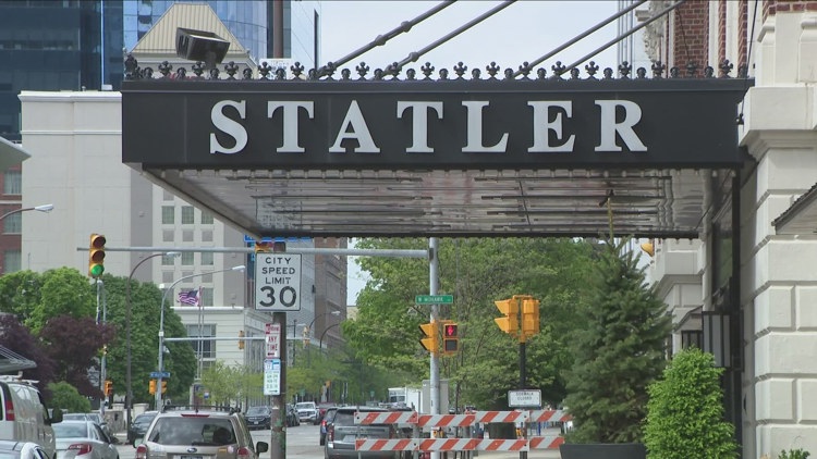 Statler hotel rooms delayed as Douglas Development seeks funding
