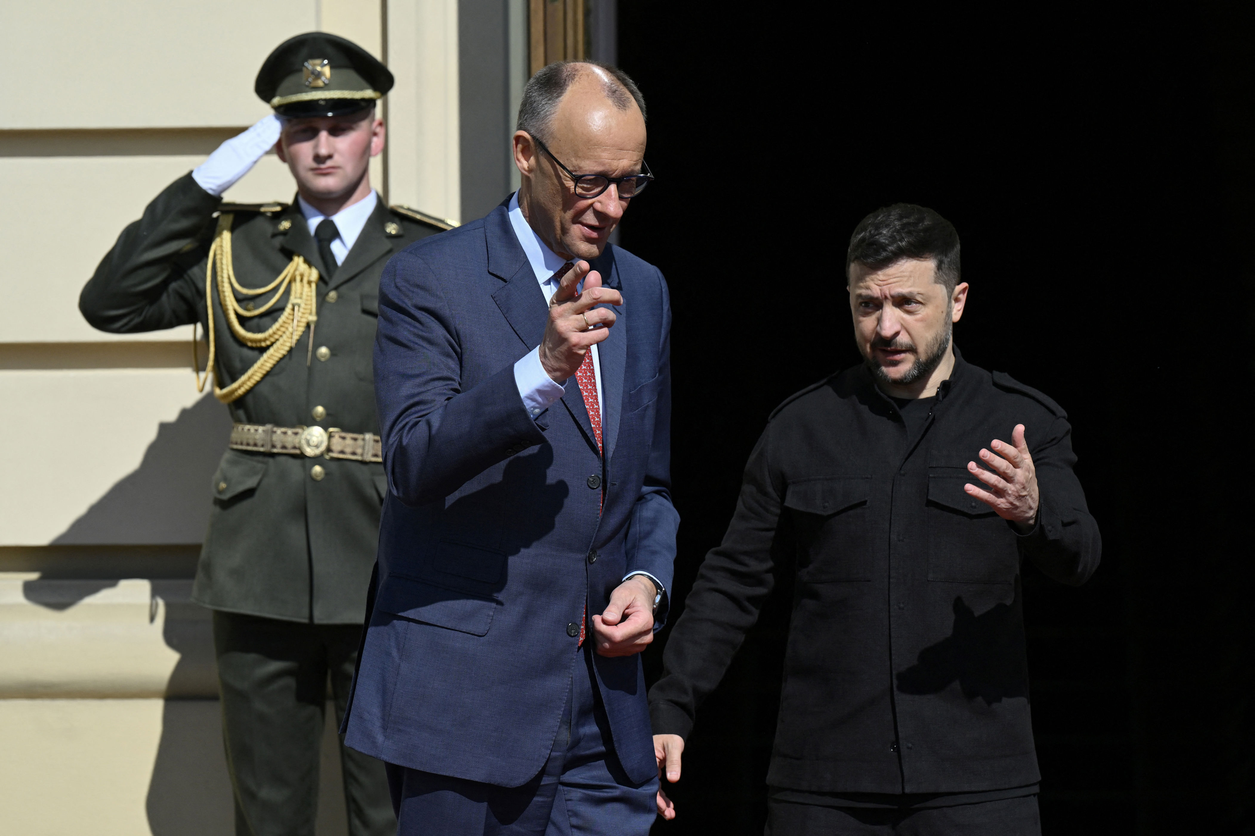 Germany's Merz lifts range limit on weapons donated to Ukraine