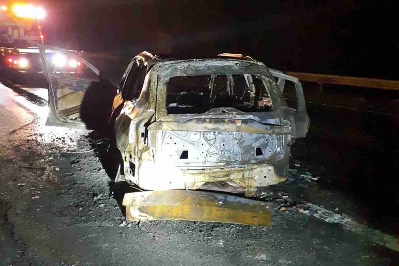 M11 vehicle fire: Children among casualties taken to hospital