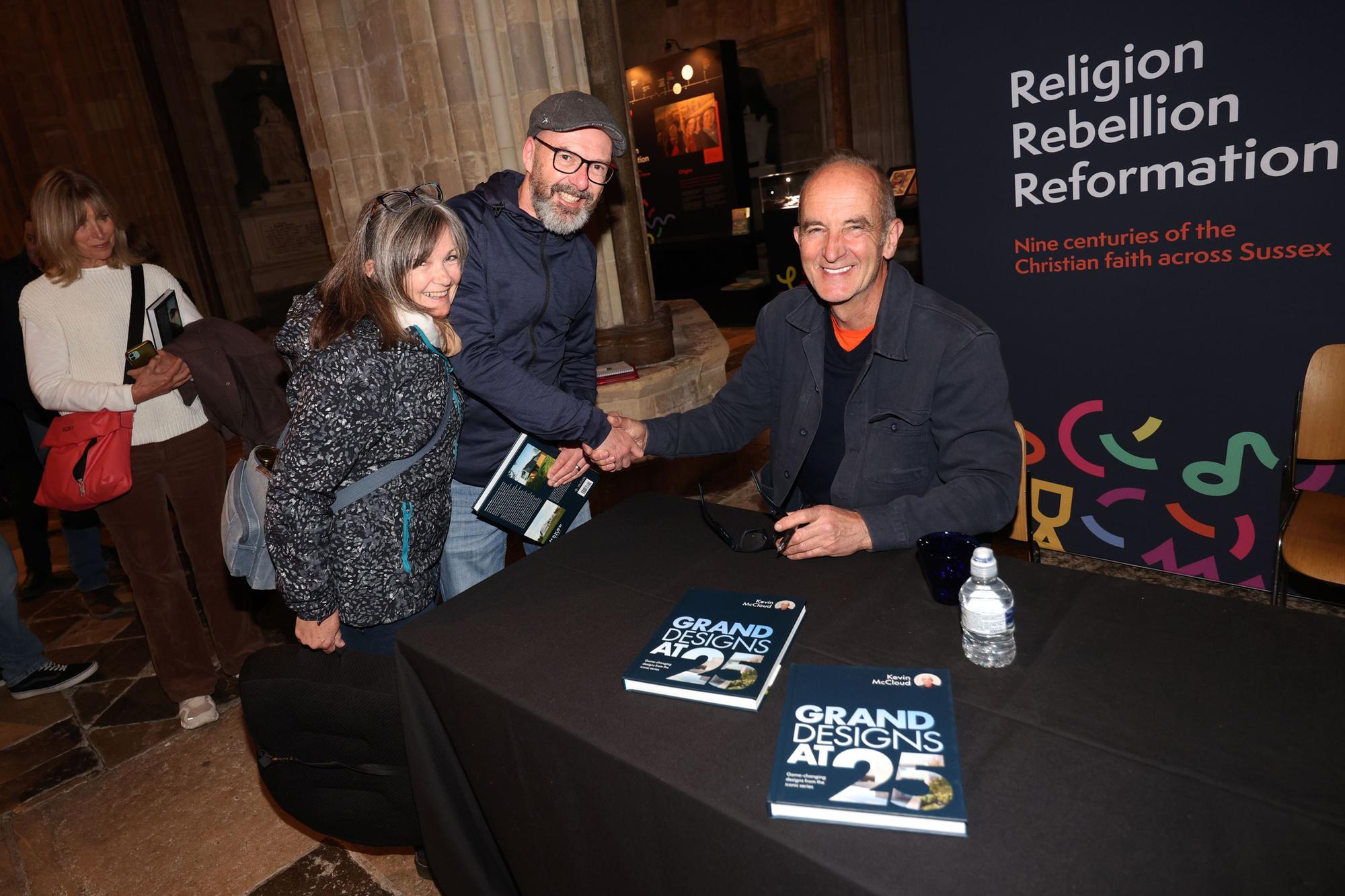 Kevin McCloud inspires attendees at Chichester Cathedral to support a ...