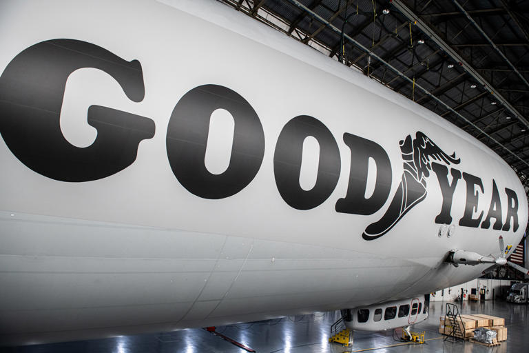 Three Goodyear blimps to fly over Akron for 100th anniversary. See when ...