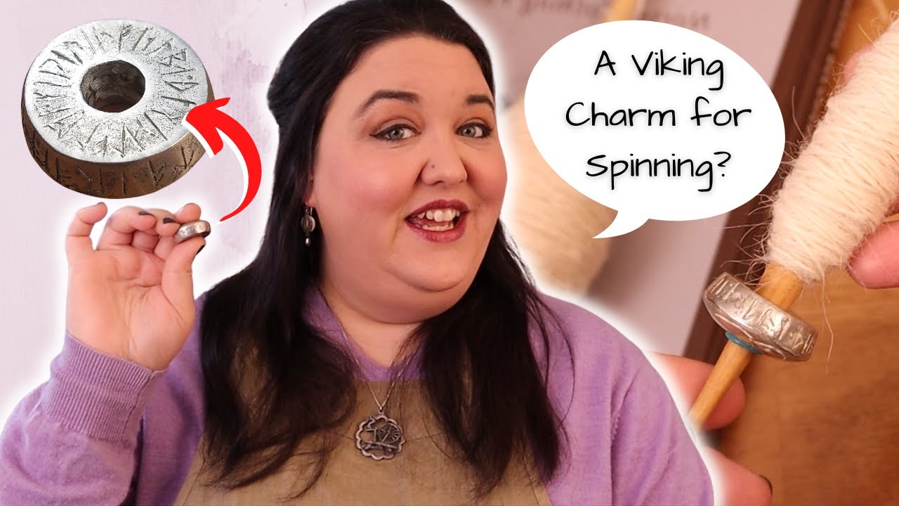 Viking Spindle Spinning Techniques and History - Sewing A Cape Pt. 1