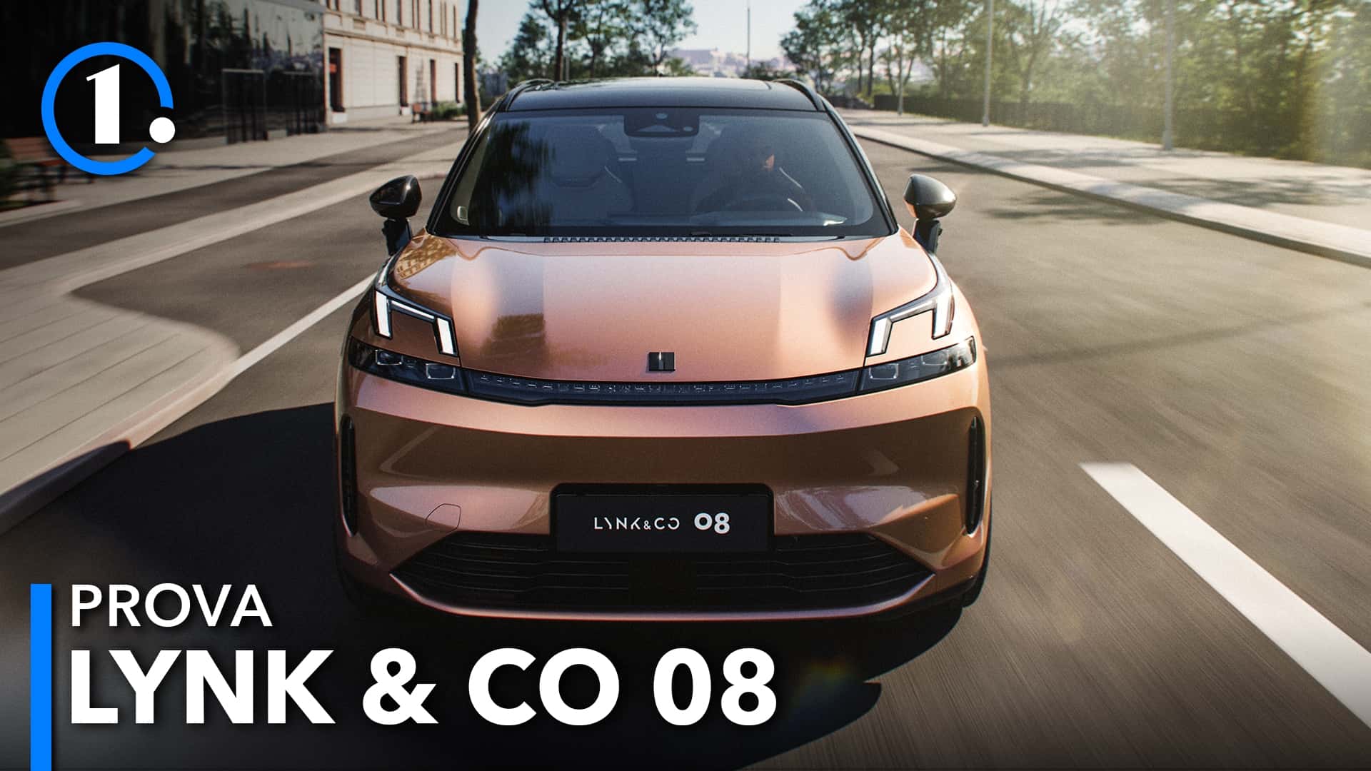 Lynk & Co 08, la prova del Super-ibrido plug-in in Svezia