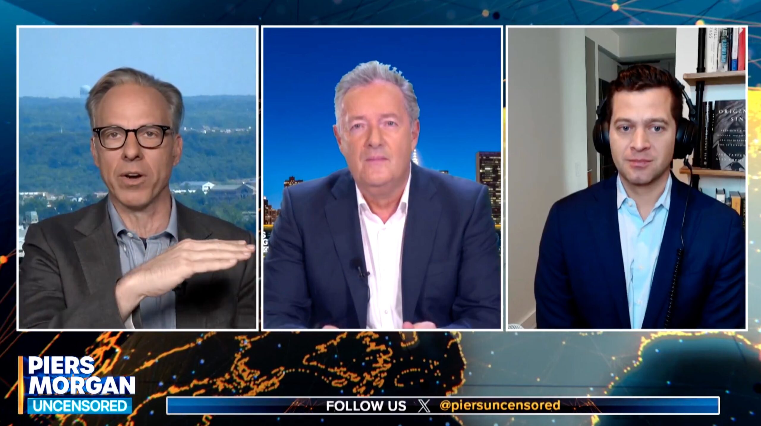 Jake Tapper Tells Piers Morgan Biden Cognitive Decline Cover-Up ‘May Be ...
