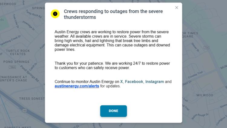 Power outages impact thousands of Austin Energy customers after Monday ...