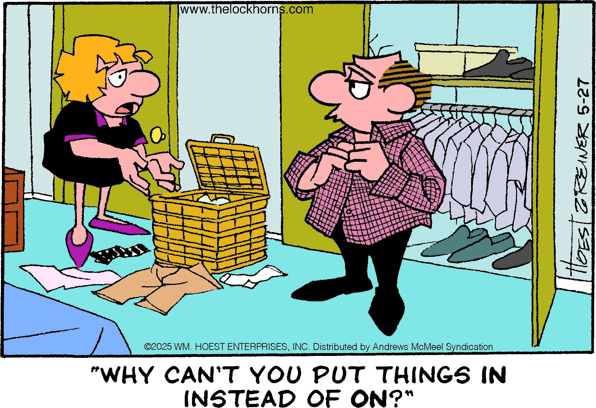 The Lockhorns by Bunny Hoest and John Reiner