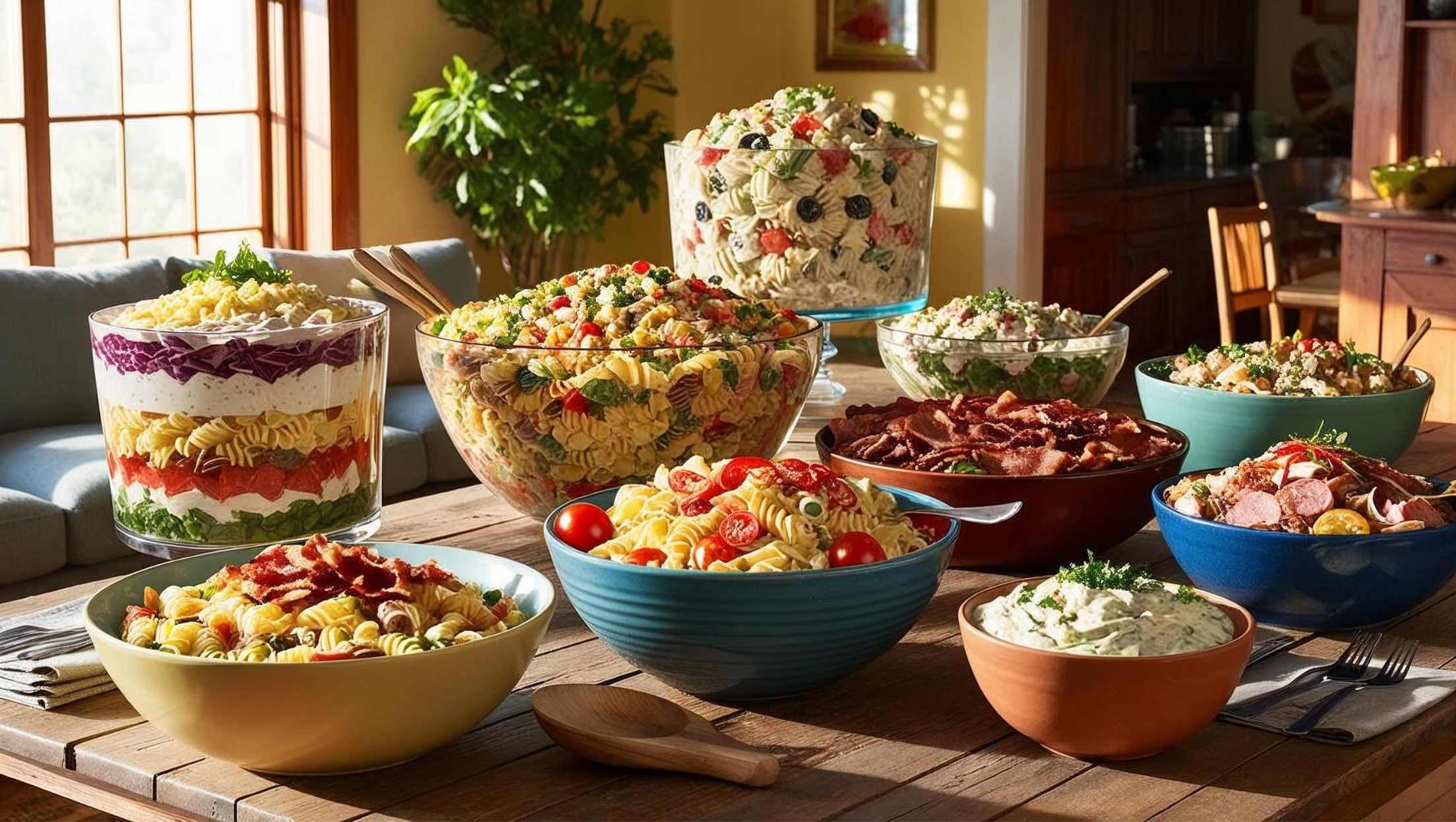 21 Hearty Church Cookbook Salads That Never Fail a Crowd