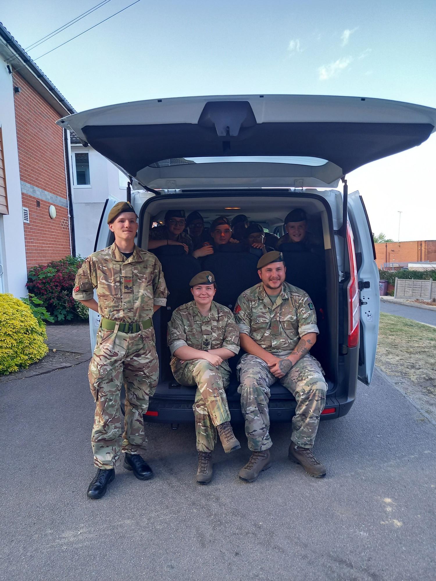 Cygnet Drives Vital Donation To Nottinghamshire Army Cadets
