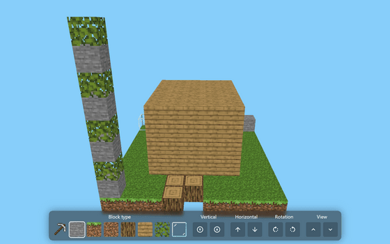 HTMLとCSSだけでMinecraftを再現