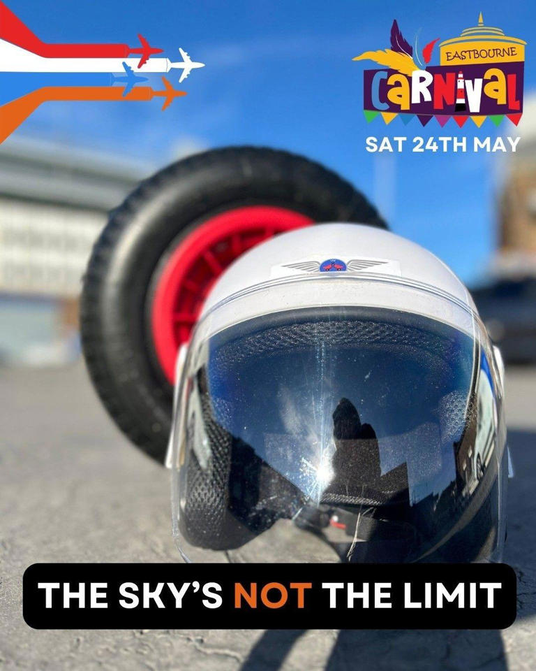 The Beacon “squadron” entertain crowds at Eastbourne Carnival