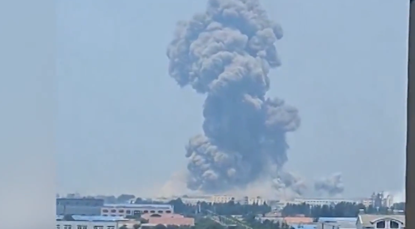 Massive Explosion at Chinese Chemical Plant — Shockwaves Felt Miles Away