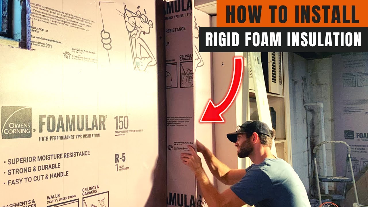 Foam Board Insulation Tips Using Owens Corning Foamular