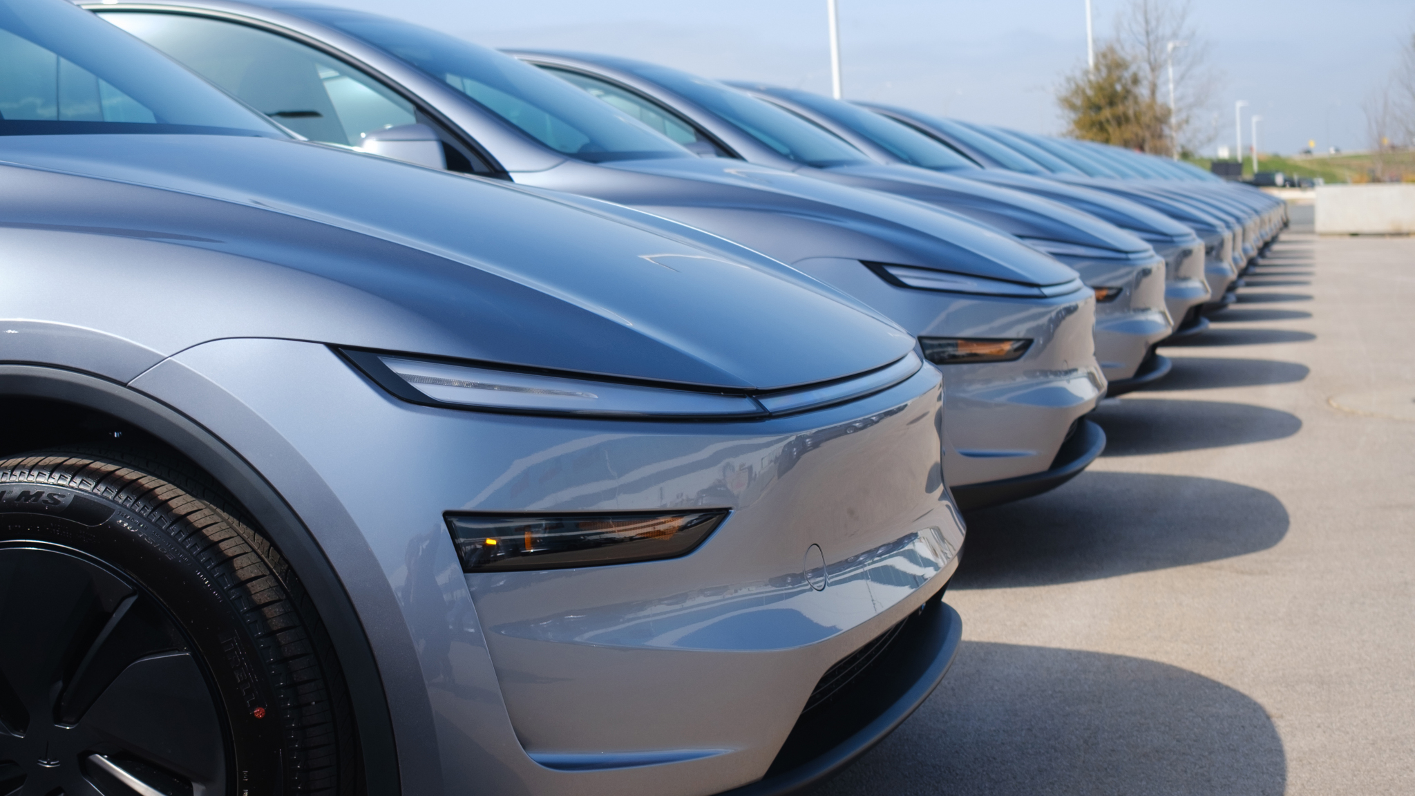 Nuove foto della Tesla Model Y Performance al Nürburgring