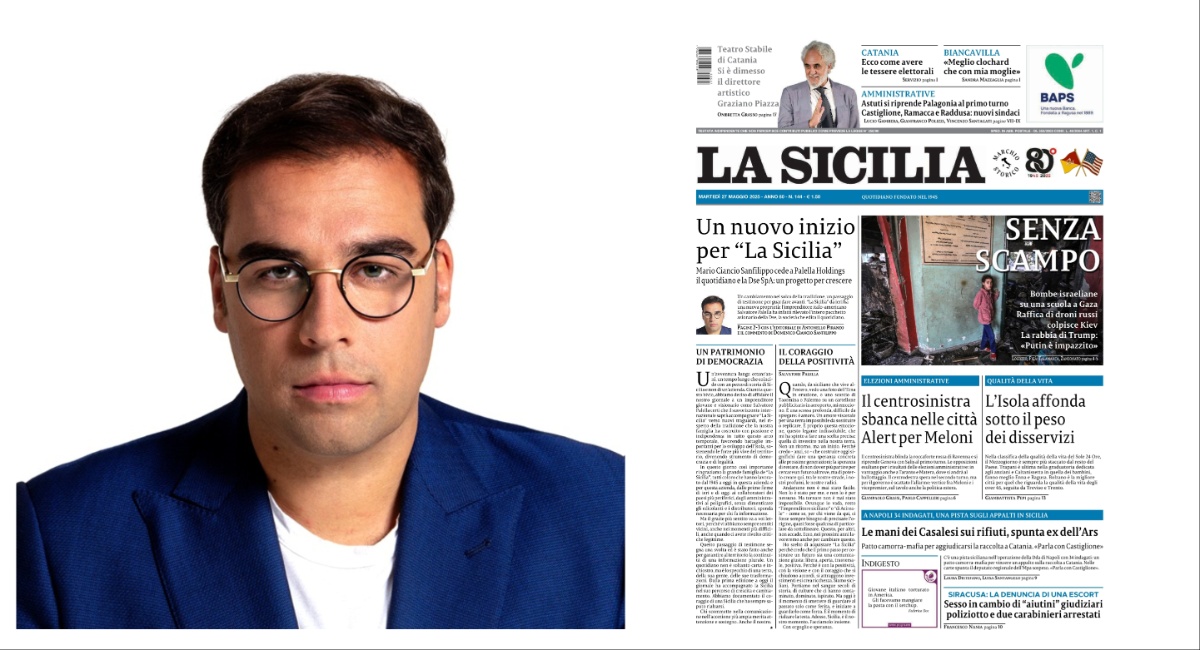 La Sicilia cambia proprietà: l’italo-americano Palella nuovo editore