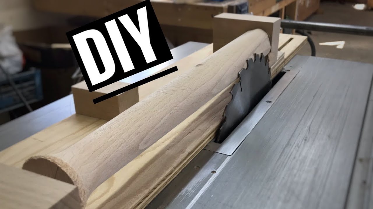 Woodworking trick - DIY cone legs made easy
