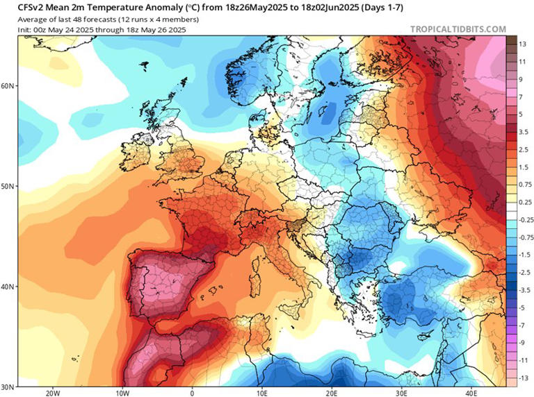 Będzie aż 40 st. C. Pierwsza tak silna fala upałów w tym roku sunie do ...