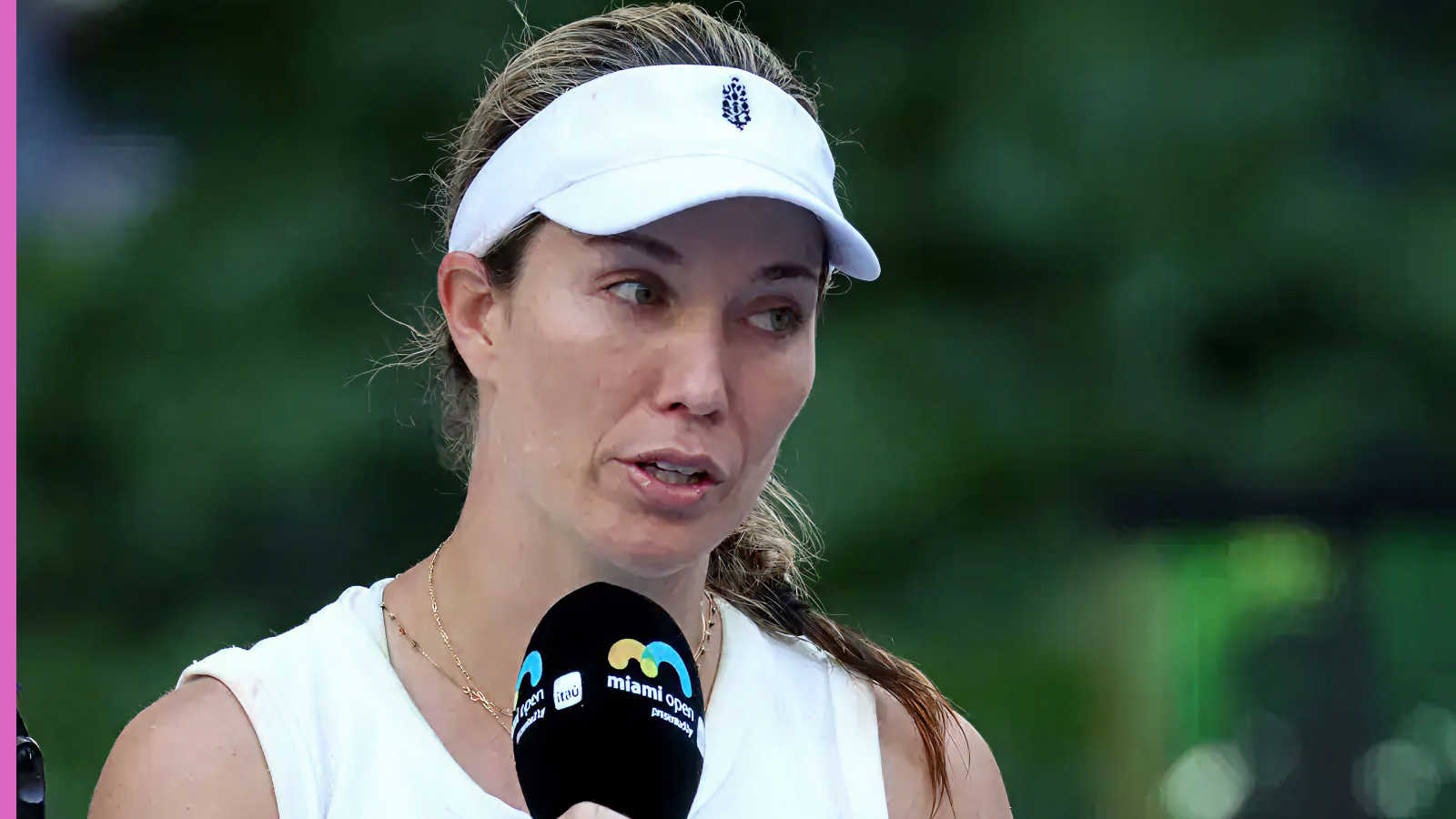 Danielle Collins hits back after she had to make ‘strange’ request ...