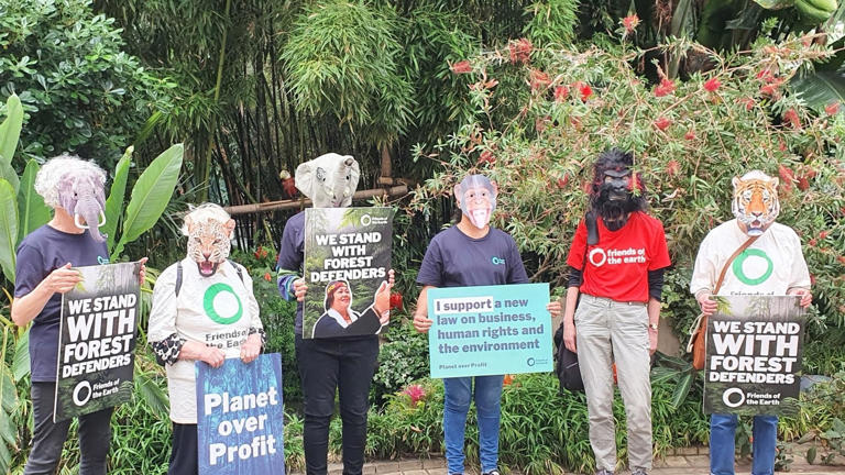 Sheffield Friends of the Earth call for new law to save the rainforests