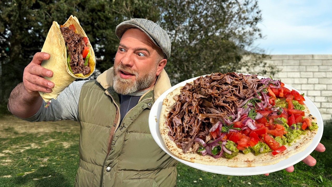 Barbacoa Cooked Underground with Chipotle Flavor