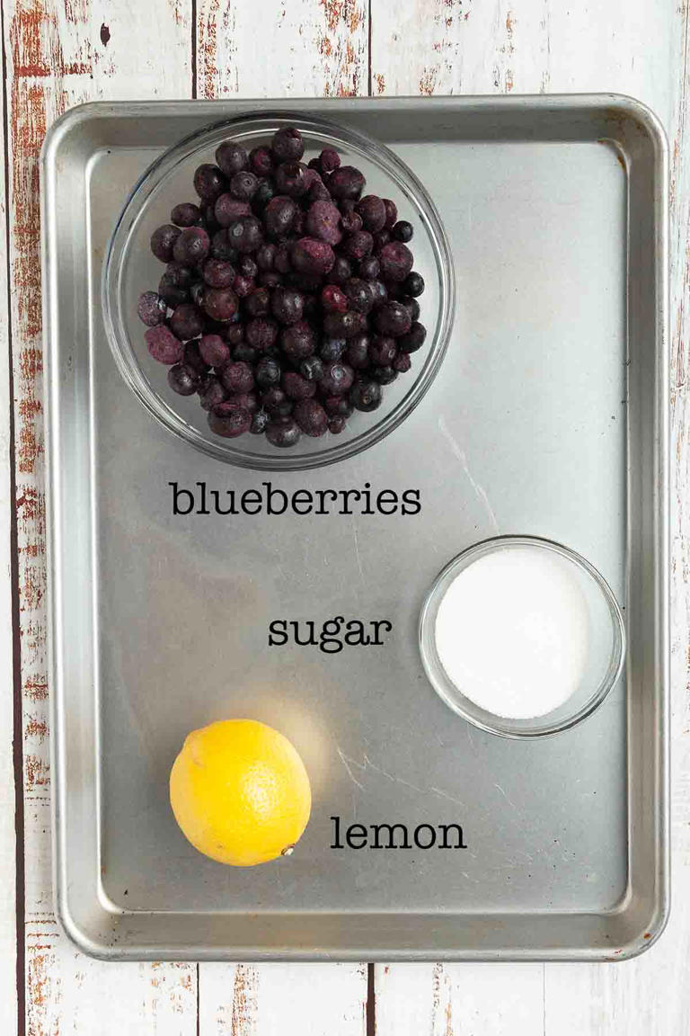 3-Ingredient Blueberry Sauce