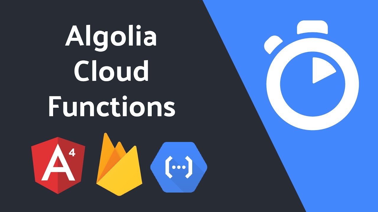 Algolia with Firebase Cloud Functions - Part 2