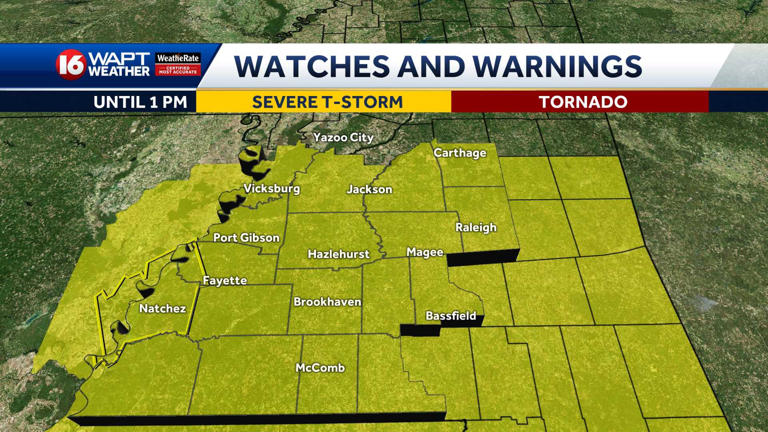 Storms bring power outages, heavy rain to already soaked Central Mississippi