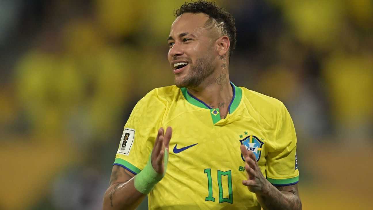 Brazil star Neymar begins recovery after knee surgery ahead of World ...