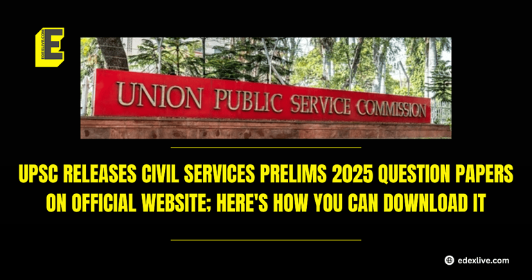 UPSC releases Civil Services Prelims 2025 question papers on official ...