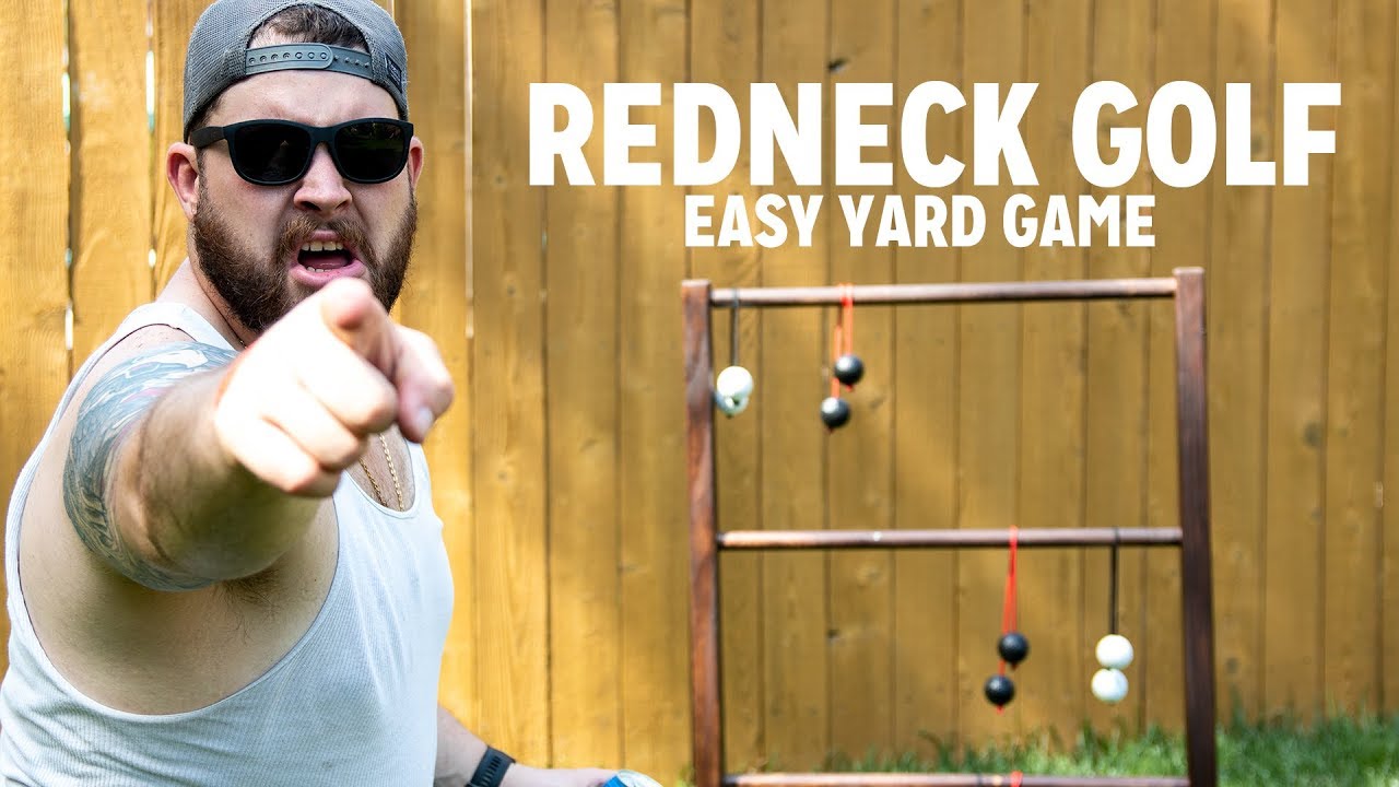 Outdoor Games - Redneck Golf DIY Build