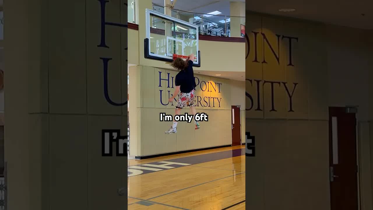 (358) arm in the rim dunk challenge: vince carter inspired!