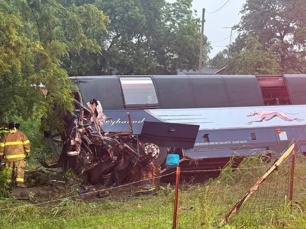 Greyhound bus crash leaves 2 dead, multiple injured, THP confirms