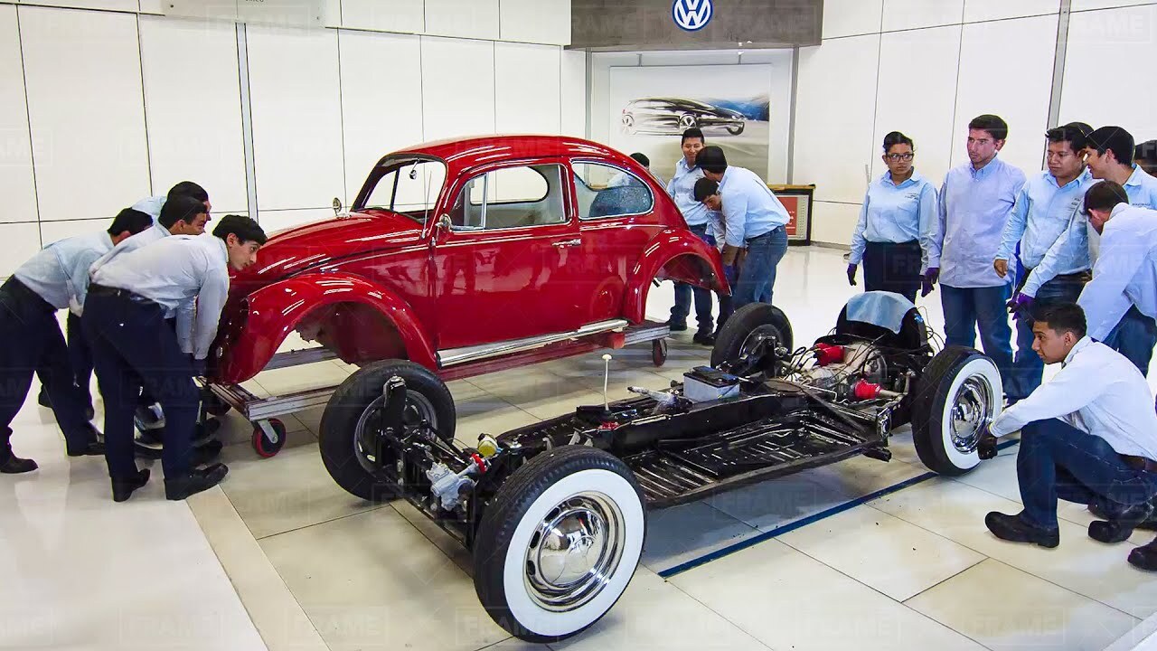 Professional experts complete a comprehensive restoration of a 50 year ...