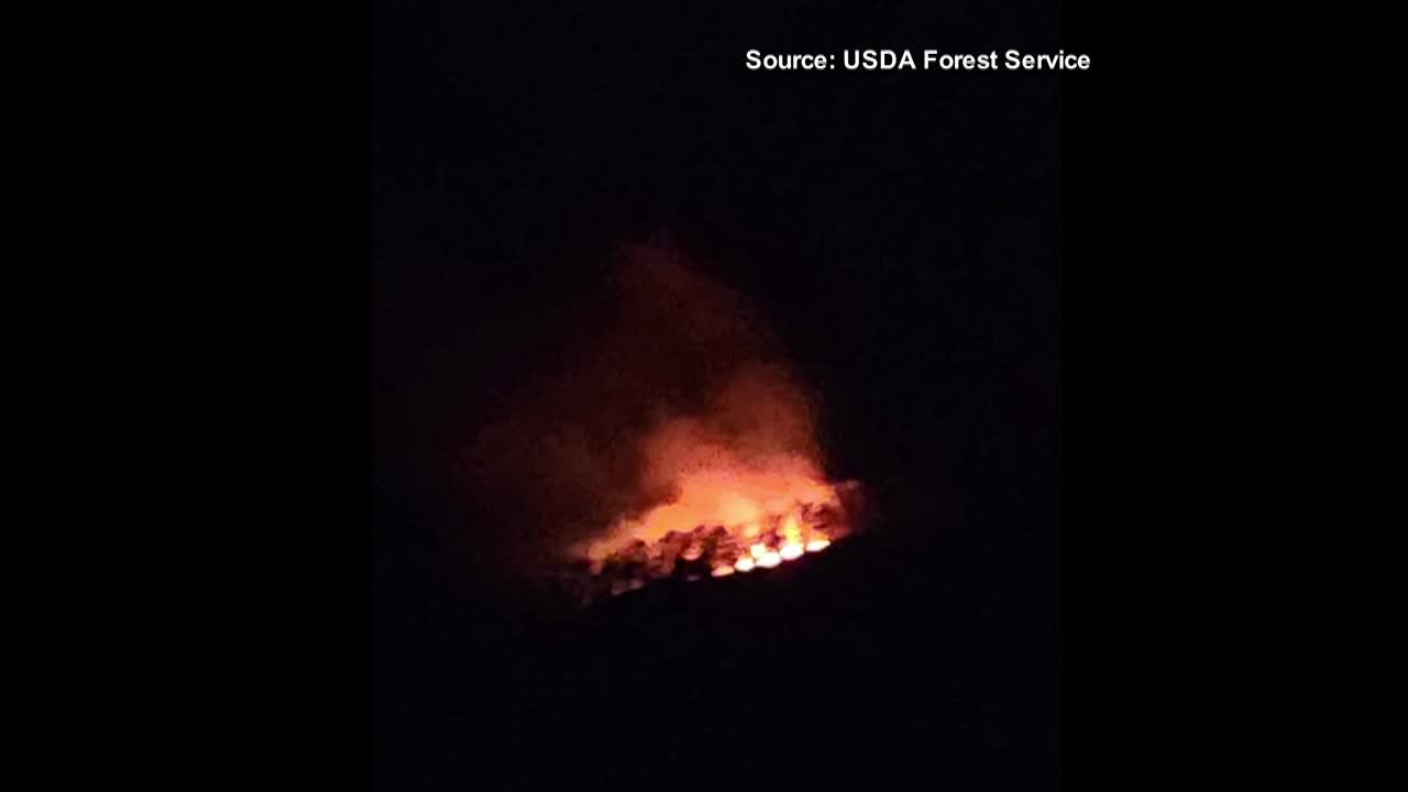 Crews responding to new wildfire on Mount Graham