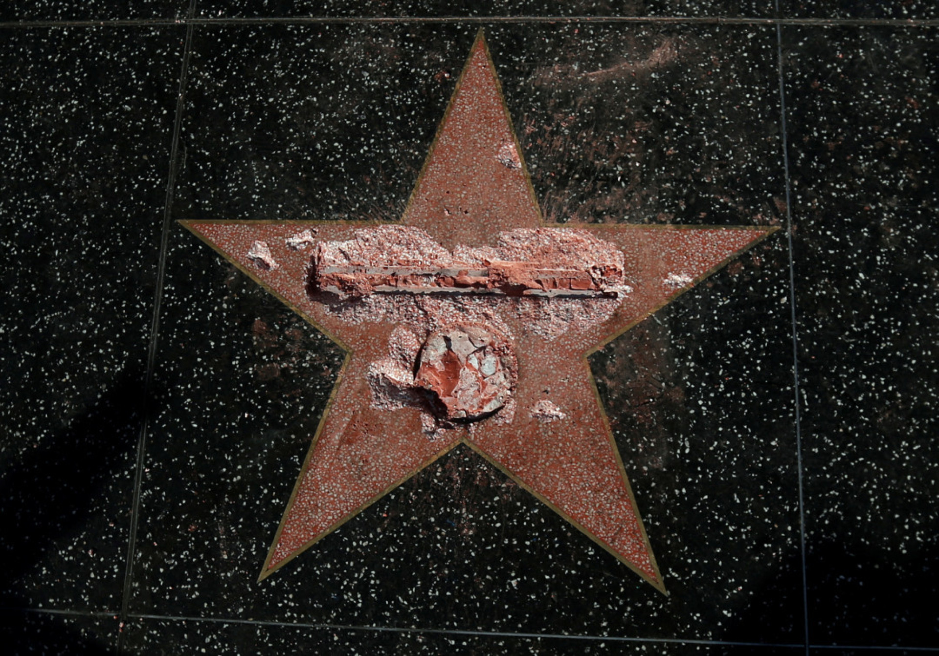 Die am häufigsten beschädigten Sterne auf dem Walk of Fame