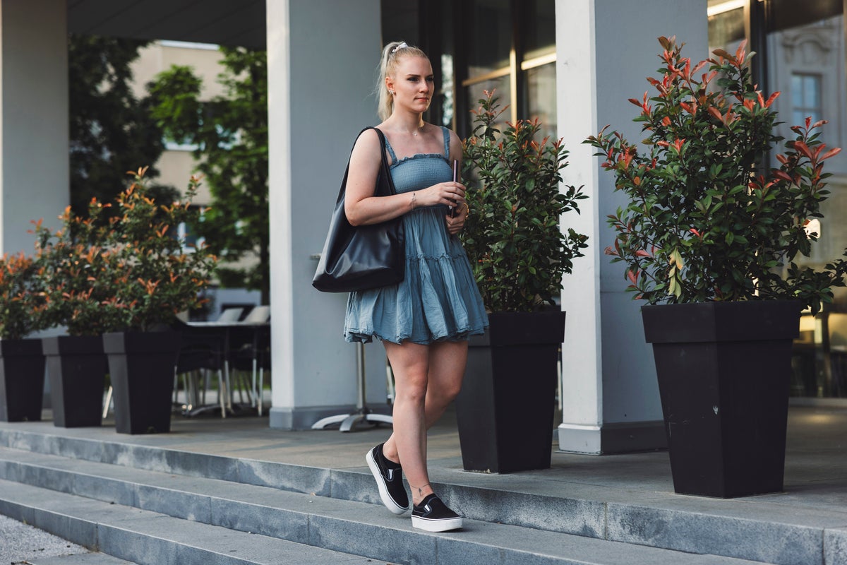 How to wear a summer dress and trainers – the dos and don’ts
