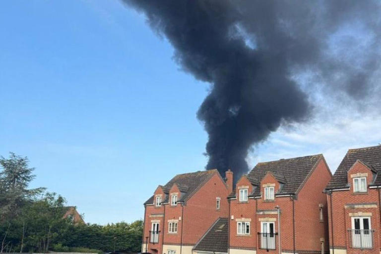 Photo special of Rushden plastic recycling fire and aftermath as ...