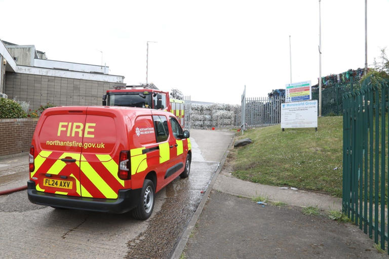 Photo special of Rushden plastic recycling fire and aftermath as ...