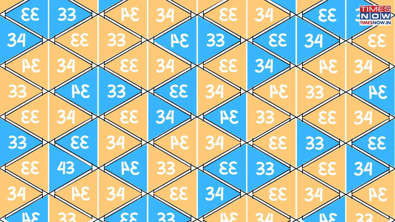 Optical Illusion Eye Test: Can You Spot The Hidden Number 43 In This ...