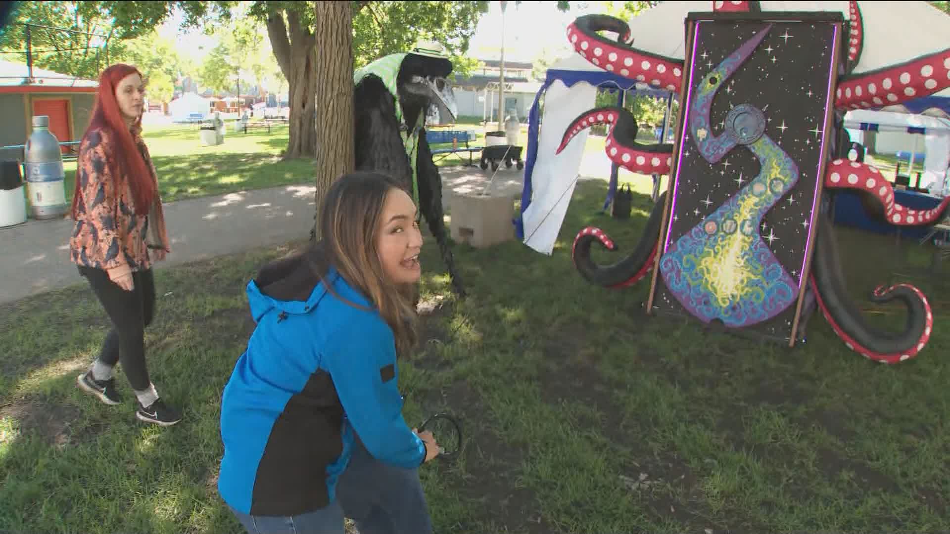 KARE's Samie Solina saves the fairgrounds!