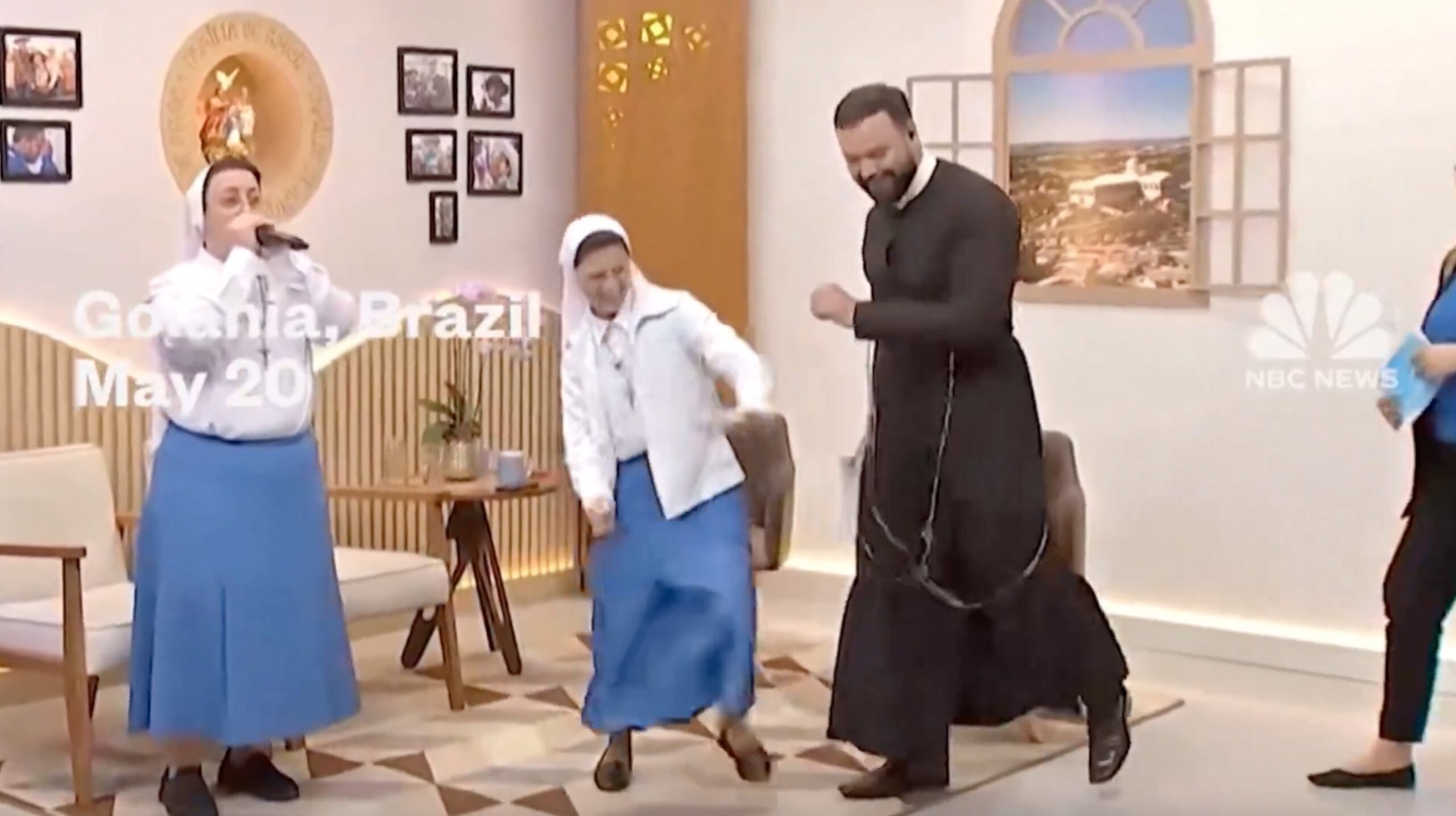 WATCH: Brazilian Nun’s Shock Beatbox Blessing on Catholic TV Goes Viral