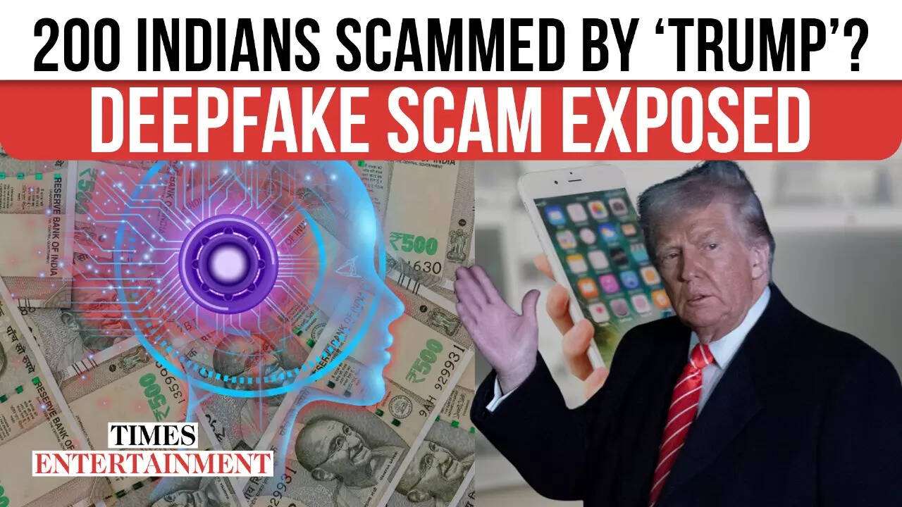 ‘Scammed’ By AI Trump? Deepfake Scam That Conned 200 in India's ...