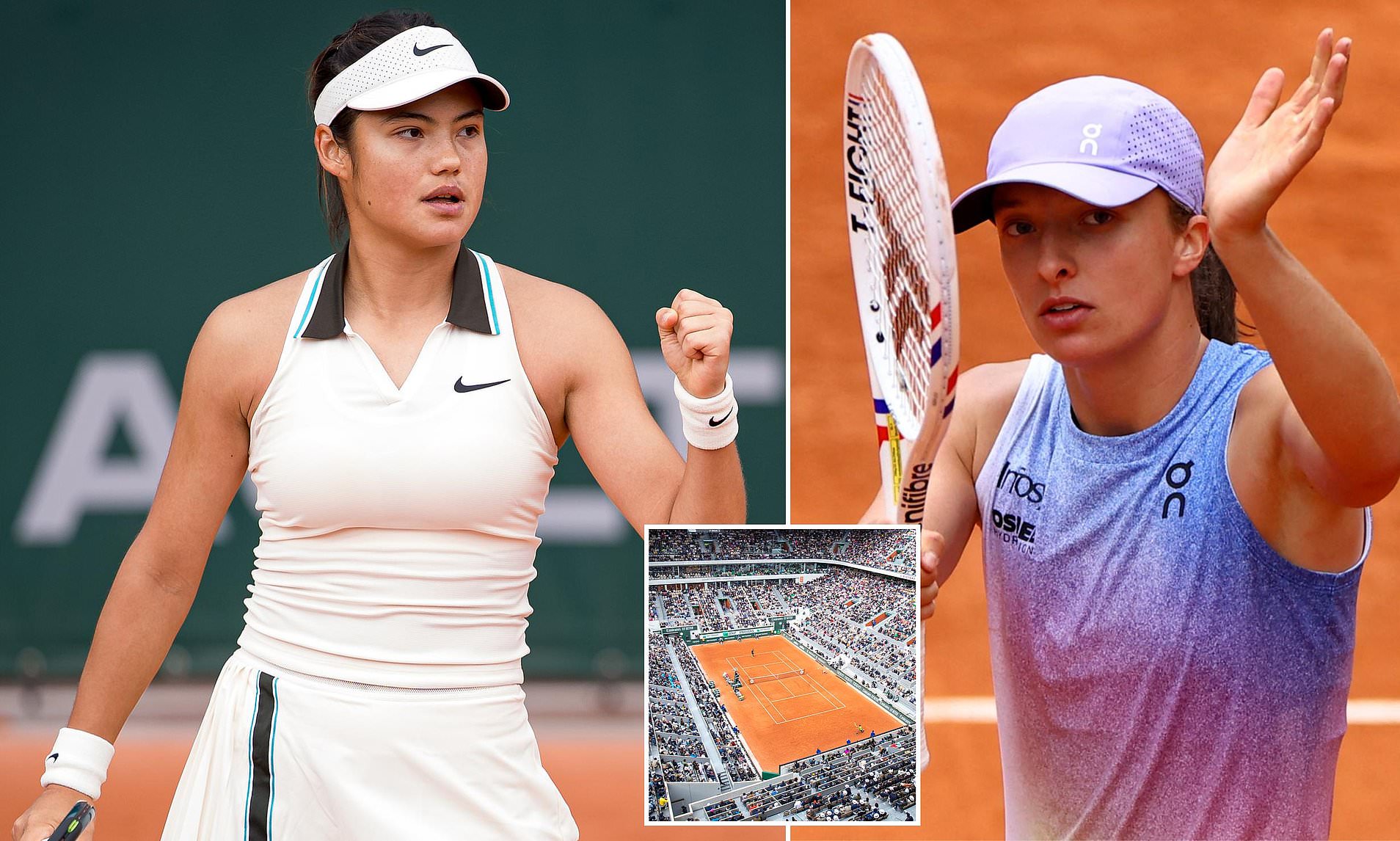 Emma Raducanu 'granted special favour' by French Open organisers