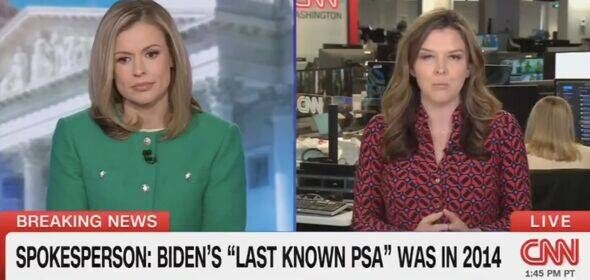 CNN halted for breaking news in blow to former President Joe Biden
